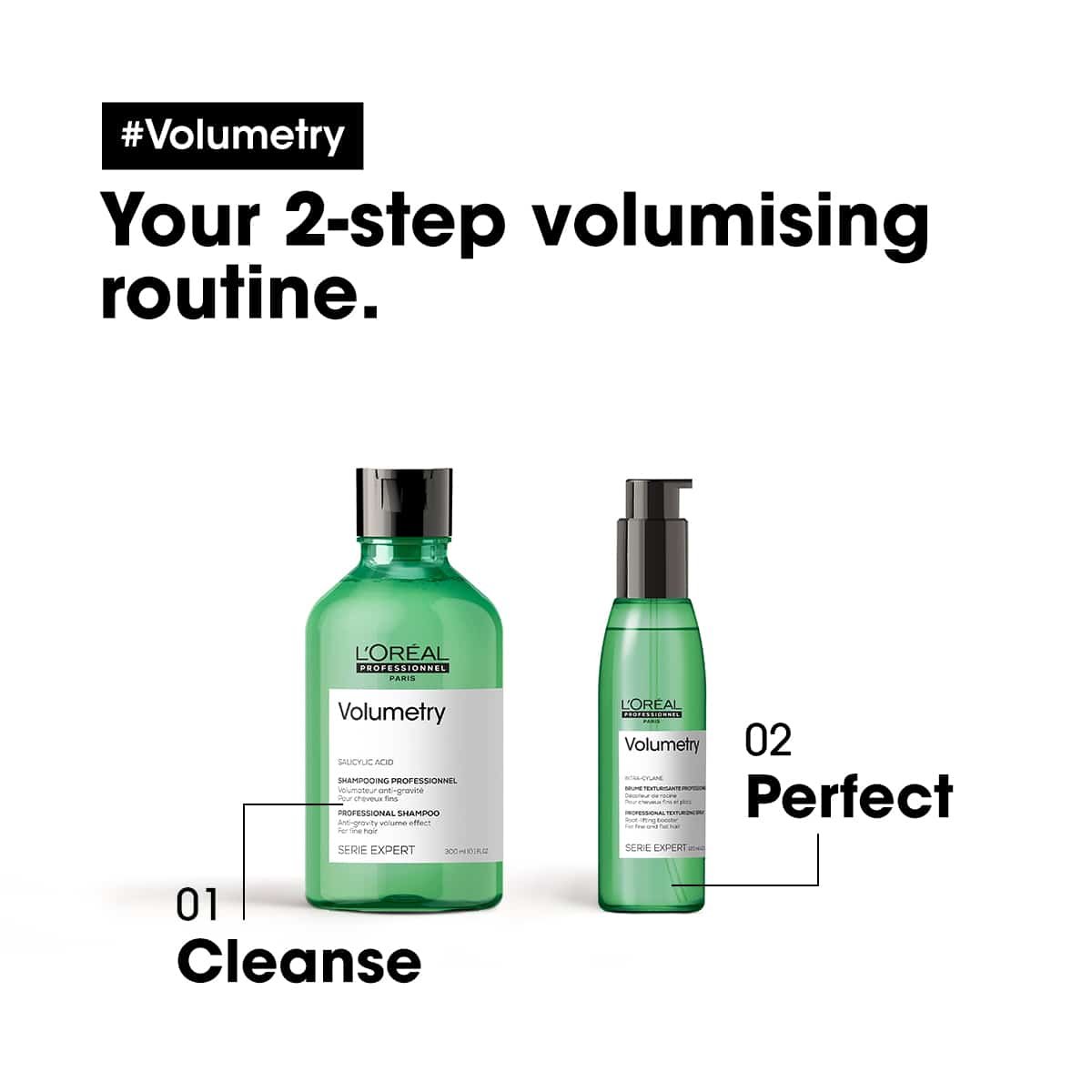 Volumetry Volumising Shampoo for Flat Hair | L'Oréal Professionnel UK