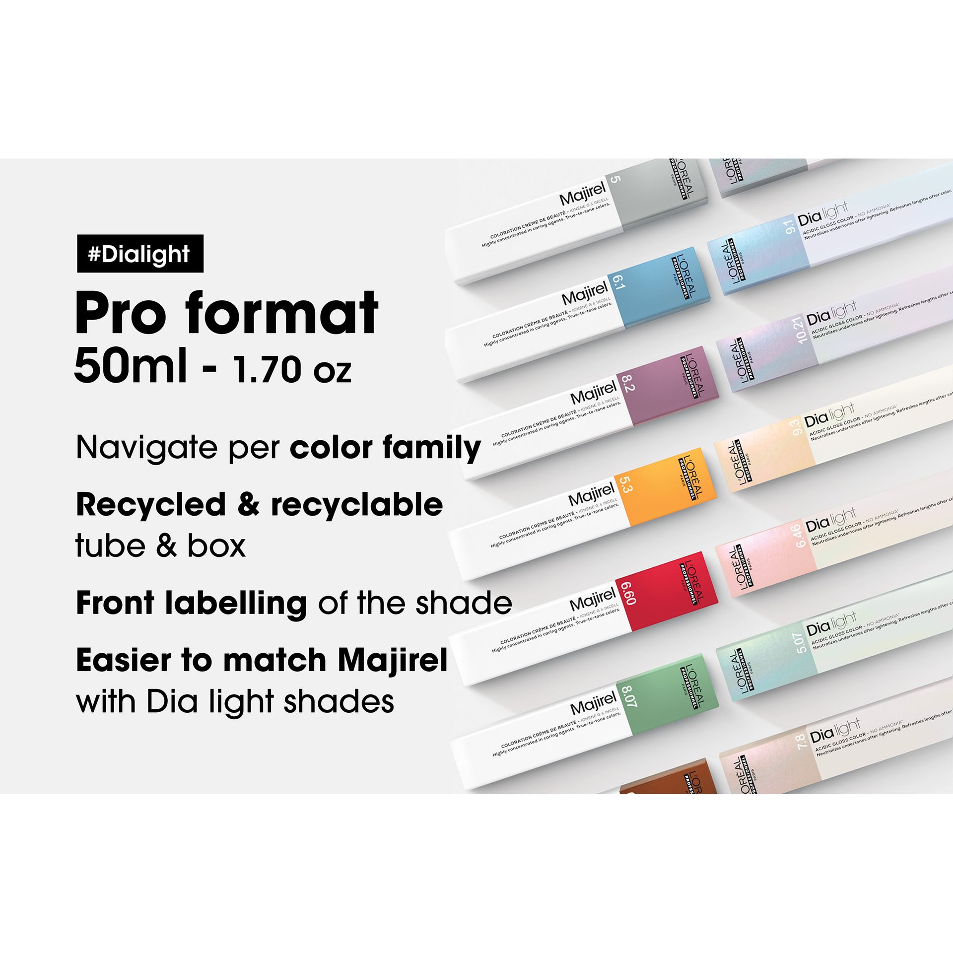 DIA Light | Semi Permanent Hair Colour | L'Oréal Professionnel UK